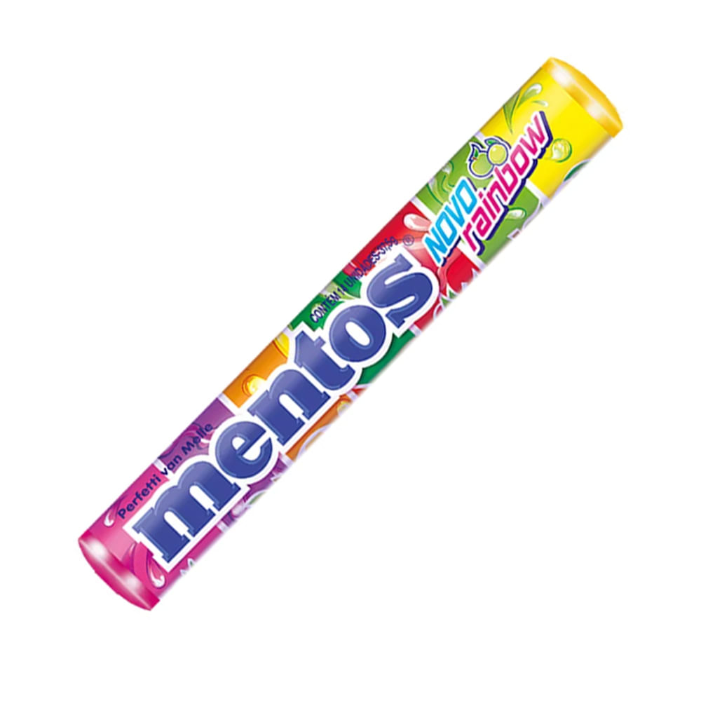 Chiclete Mentos Stick Rainbow - 37.5g - Drogarias Minas Mais