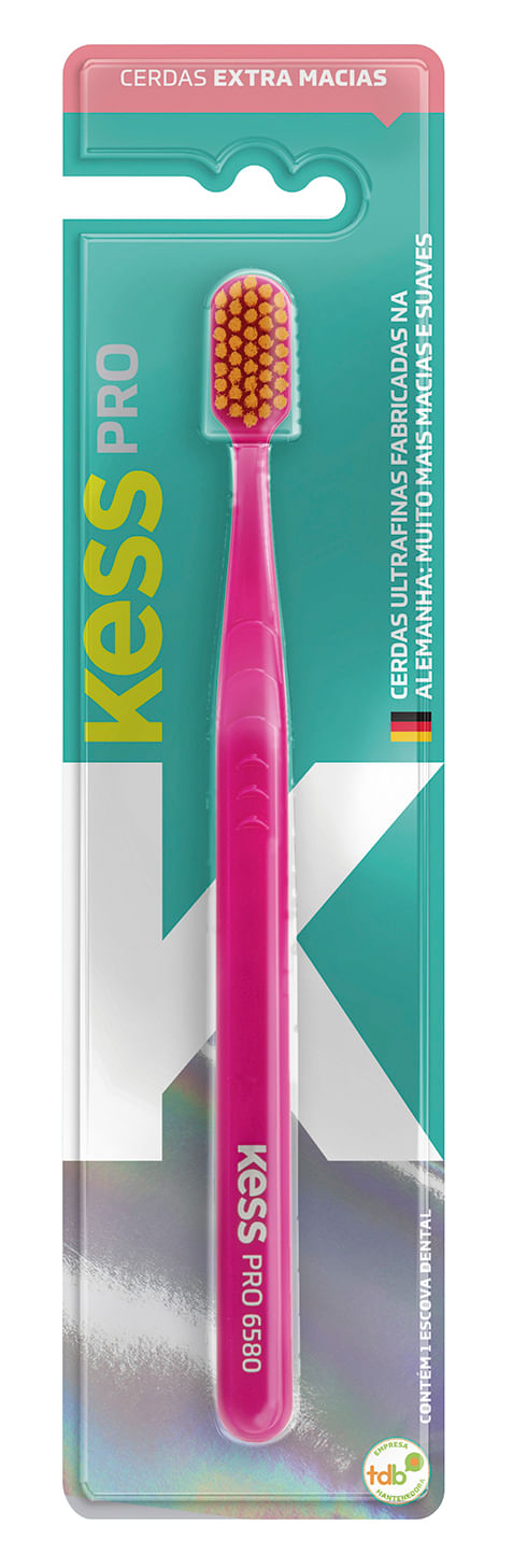 Escova Dental Kess Pro - Extra Macia - Drogarias Minas Mais