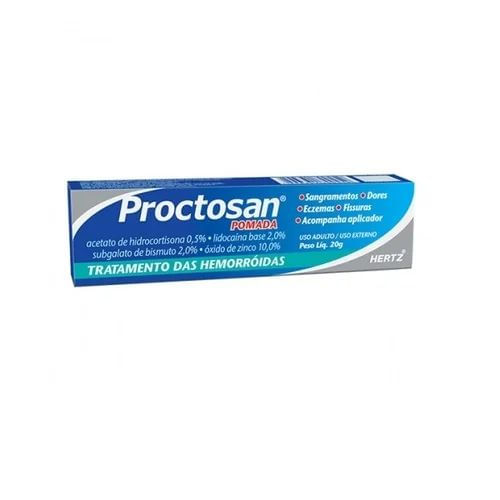 Proctosan Pomada - 20g - Drogarias Minas Mais