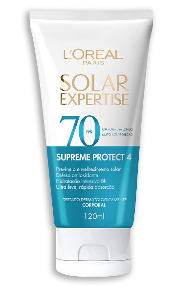 Protetor Solar L'Oréal Paris Solar Expertise FPS70 - 120ml
