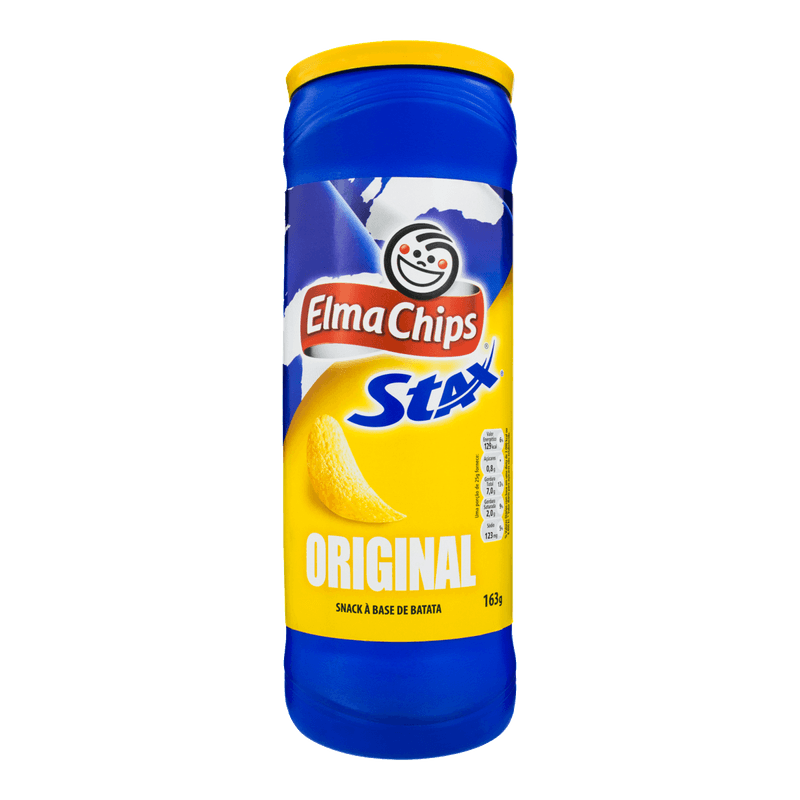 Elma Chips Stax Original - 163g - Drogarias Minas Mais