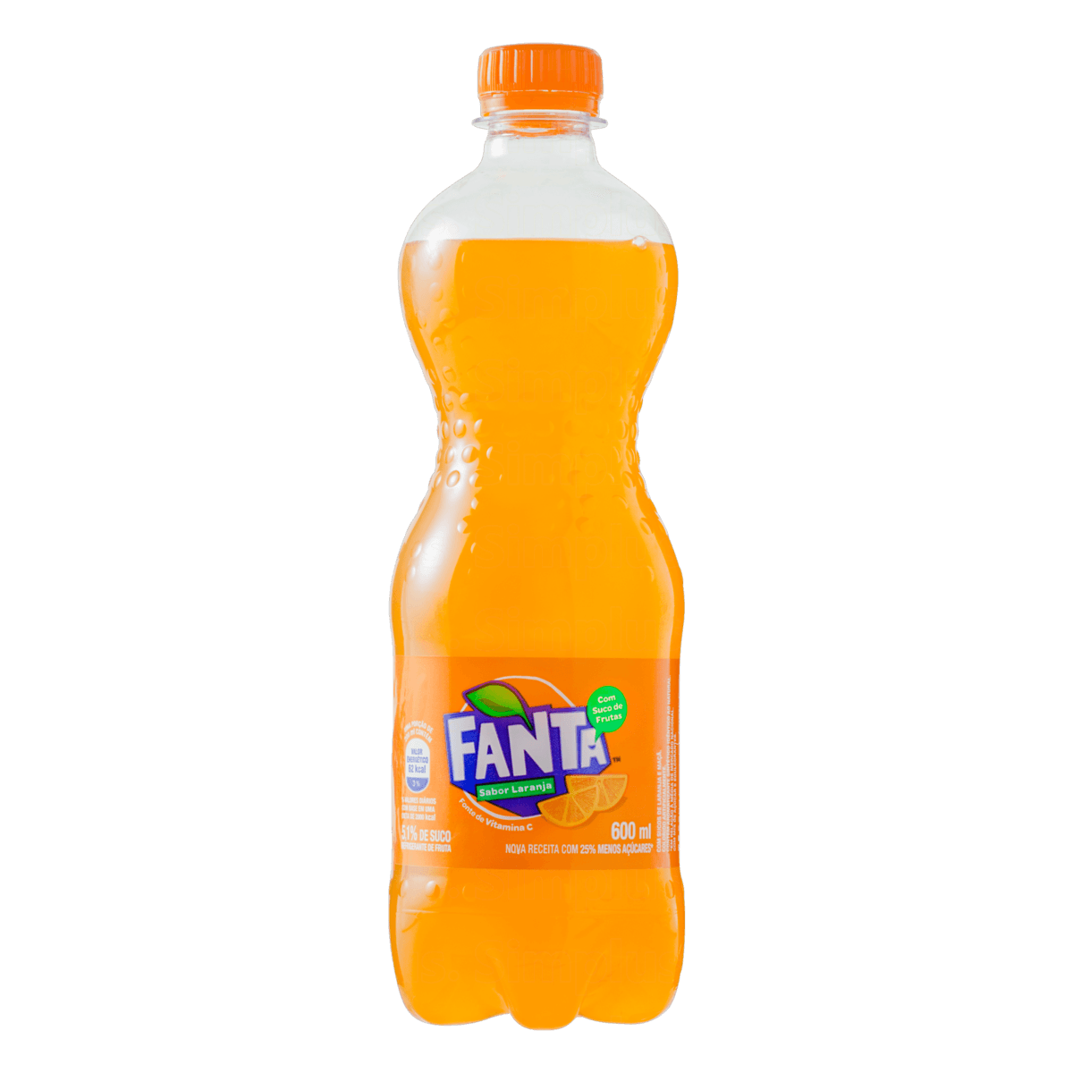 Fanta Laranja - 600ml - Drogarias Minas Mais