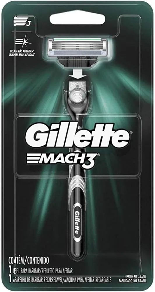 Aparelho Mach 3 Regular Gillete