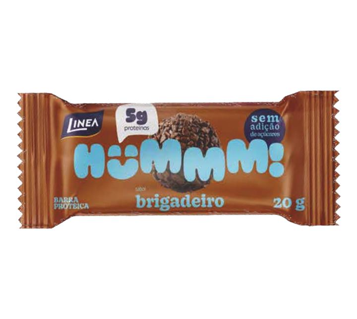 Barra de Proteína Humm Linea Brigadeiro - 20g - Drogarias Minas Mais