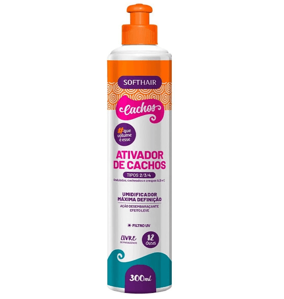 Ativador de Cachos Soft Hair - 200ml - Drogarias Minas Mais