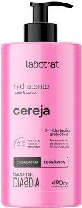 Hidratante Corporal Labotrat Dia a Dia Cereja - 490ml - Drogarias Minas ...