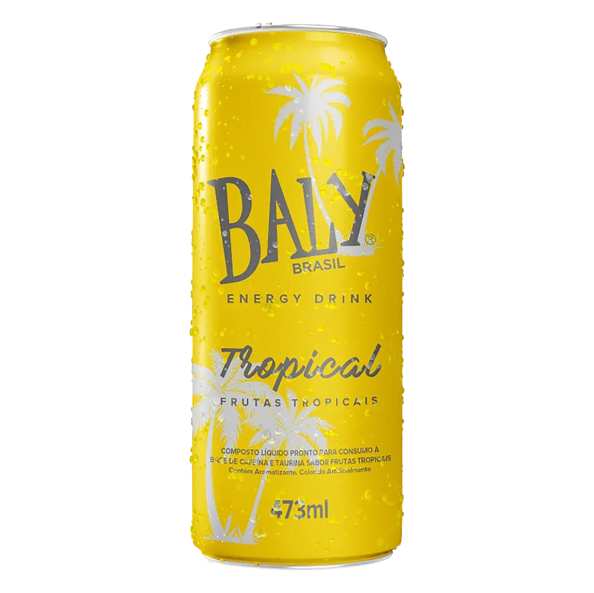 Energético Baly Tropical - Lata 473 ml - Drogarias Minas Mais